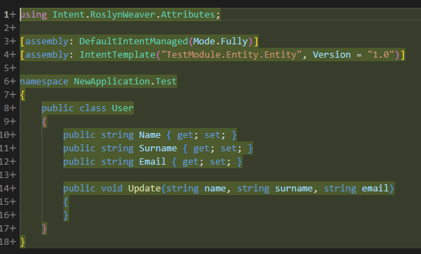 Generating a CSharpFile from ClassModel · Issue #47 · IntentArchitect/Support · GitHub
