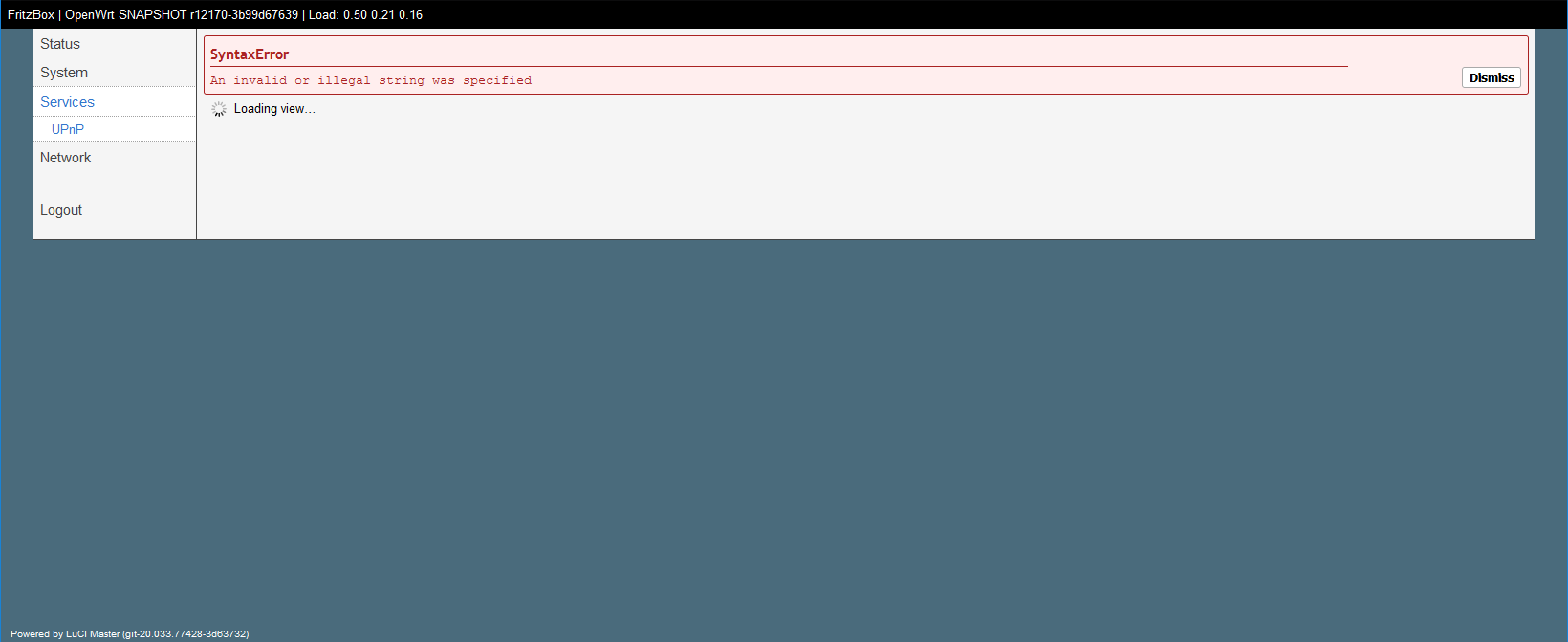luci-theme-openwrt: Not a working window Services -> UPnP · Issue #3597 · openwrt/luci · GitHub