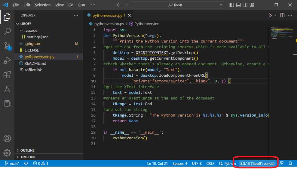 GitHub - jaidevparmar/liboff: LibreOffice + Python + VSCode