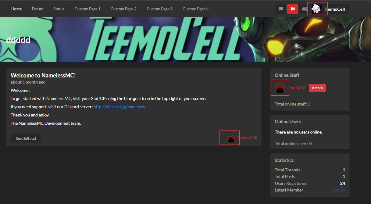 Wrong Avatar · Issue #2562 · NamelessMC/Nameless · GitHub