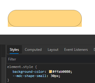 MWC TextField issue when overriding the shape · Issue #2241 · material-components/material-web ...