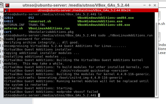 Problemas para instalar los GuestAdditions en la VM · Issue #2302 · sisoputnfrba/foro · GitHub