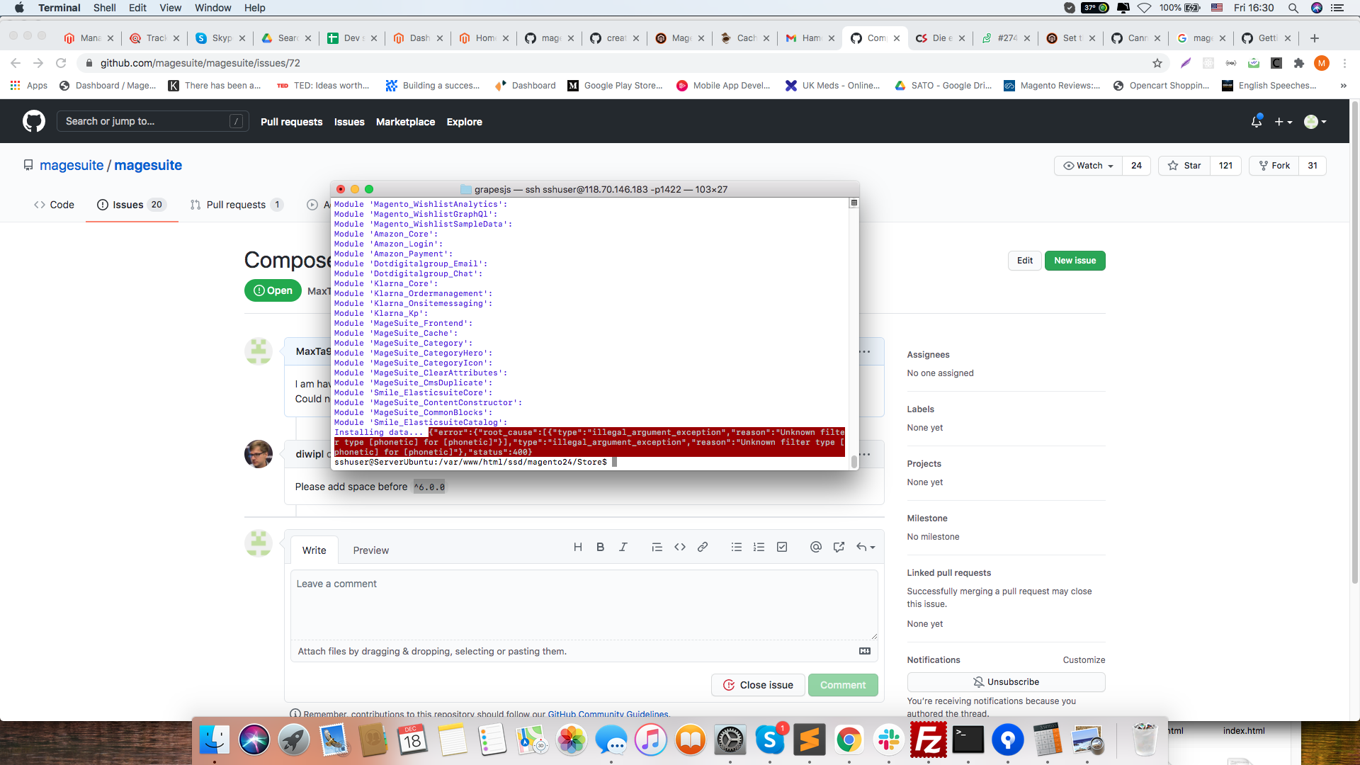 Composer error · Issue #72 · magesuite/magesuite · GitHub