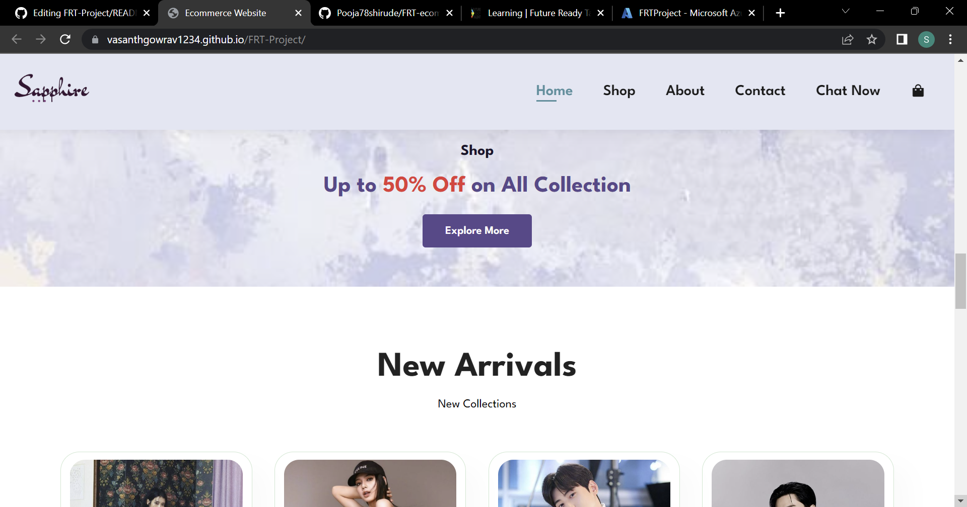 GitHub - VasanthGowrav1234/FRT-Project