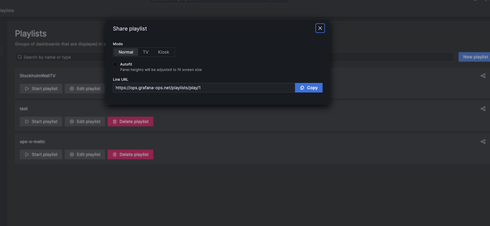 Spike: support playlists for Public Dashboards · Issue #62369 · grafana/grafana · GitHub