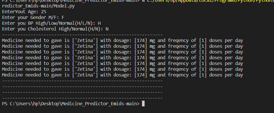 GitHub - devyas319/Medicine_Predict_Emids: Here is a machine learning model which will predict ...