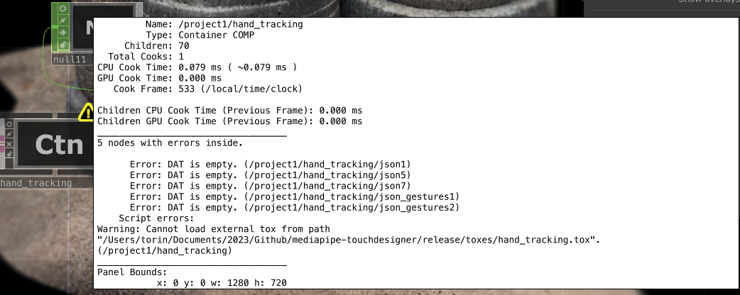 OFFLINE mediapipe.tox everytime I re-open the project. · Issue #39 · torinmb/mediapipe ...