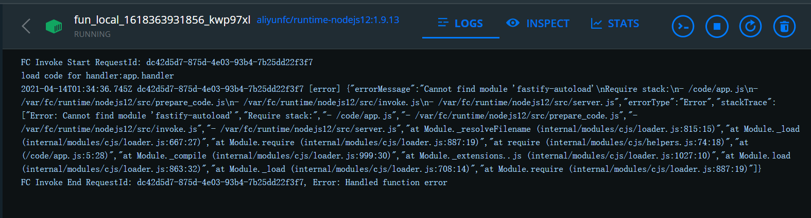 执行fun local start似乎没有执行Funfile里面的命令？ · Issue #1106 · alibaba/funcraft · GitHub