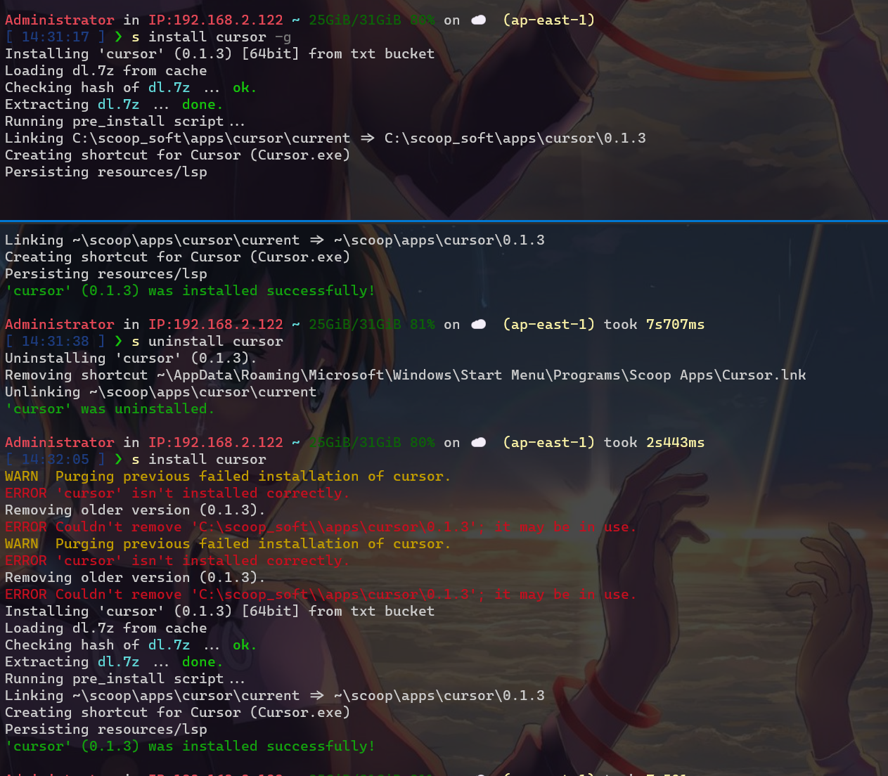 Bug Persisting Is So Long · Issue 5438 · Scoopinstallerscoop · Github