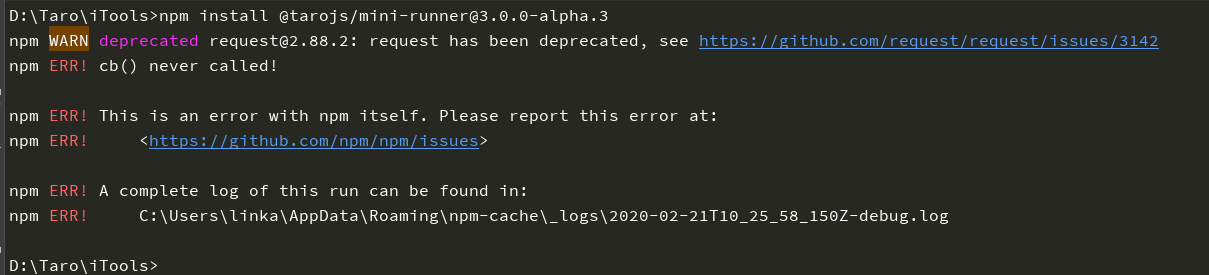 Taro Next,使用vue Ts编译报错,module Not Found Cant Resolve D