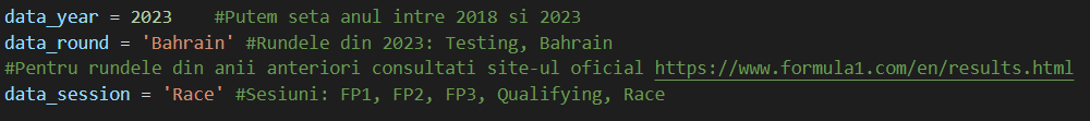 GitHub - andycataj/Generator_Statistici_Formula_1: Am folosit API-ul "fastf1", ce pune la ...