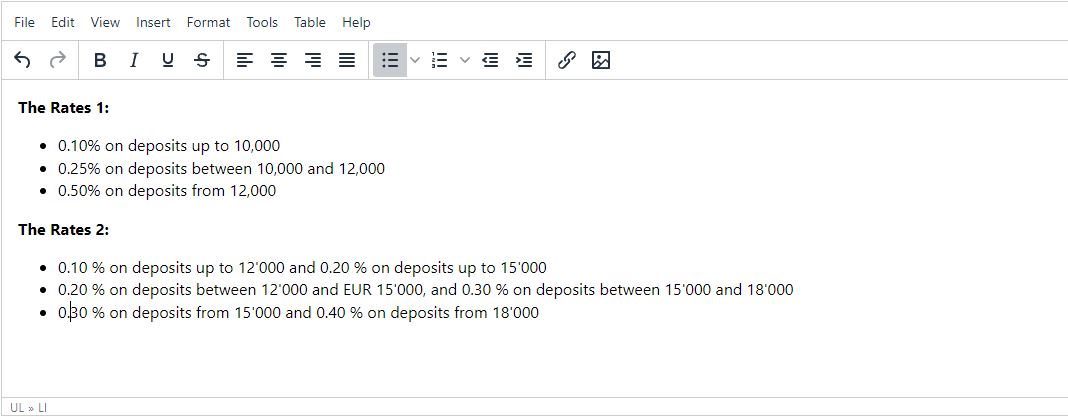 Problem with parsing lists with items which contains float numbers. · Issue #8695 · tinymce ...