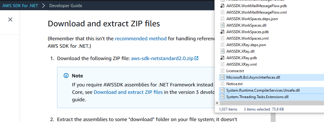 Version 3.5.25.0 has dependency on Microsoft.Bcl.AsyncInterfaces [This breaks Unity Support ...