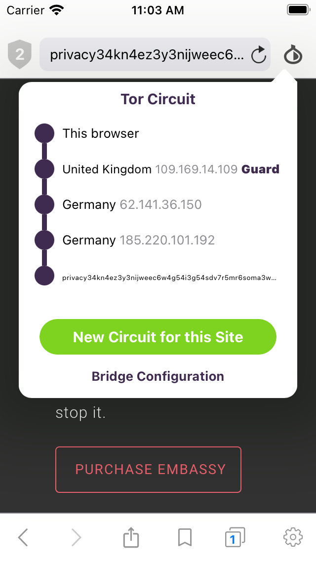 [feat] Clear Cache · Issue #385 · OnionBrowser/OnionBrowser · GitHub