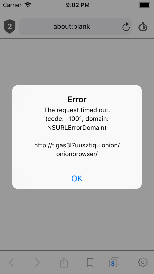 Make homepage onion services more resilient · Issue #170 · OnionBrowser/OnionBrowser · GitHub