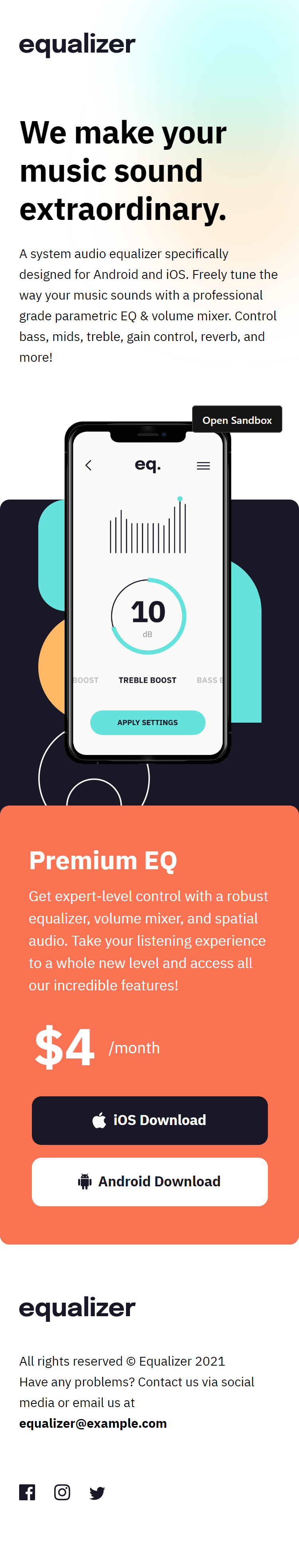 static - Codesandbox