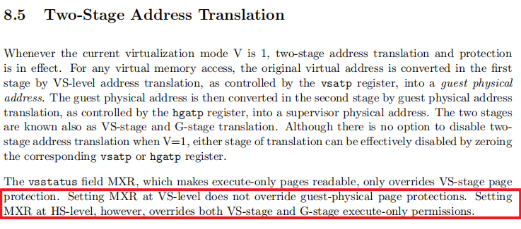 Should sstatus.mxr affect vs_stage implicit g_stage address translation? · Issue #1061 · riscv ...