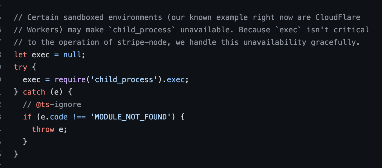 Stripe SDK Edge Function Compatibility · vercel next.js · Discussion ...