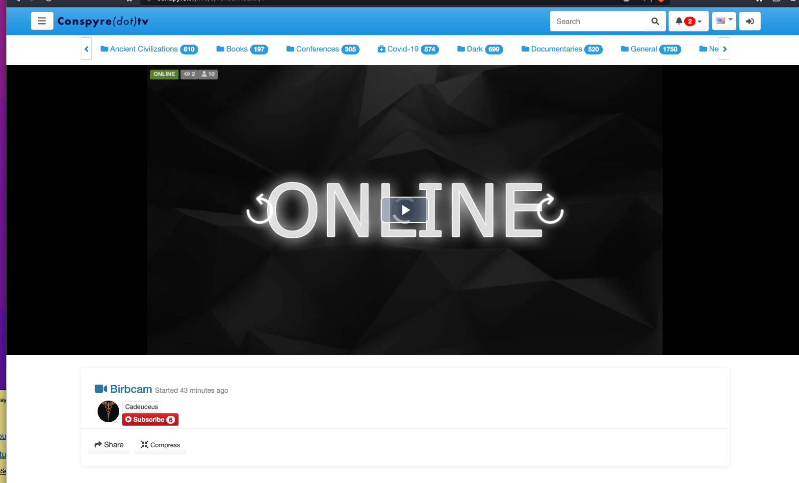 Live stream is working. Connecting to live stream is (mostly) failing ...