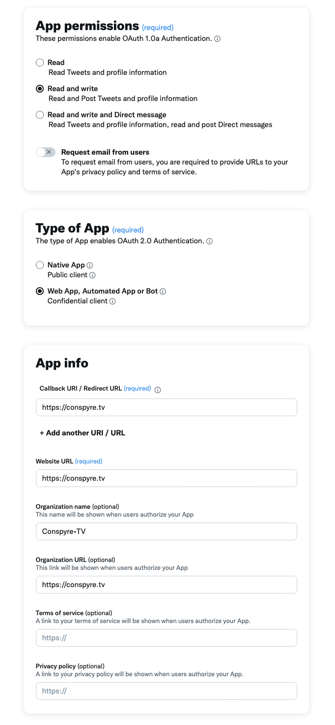 Are there usage instructions for Autopost to Twitter? · Issue #7400 · WWBN/AVideo · GitHub