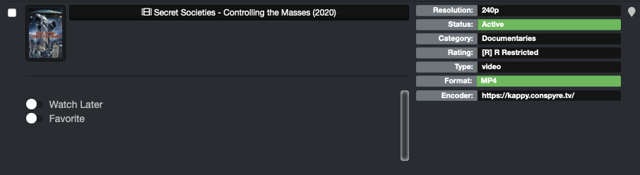 /videos page displays the lowest resolution when multiple resolutions ...