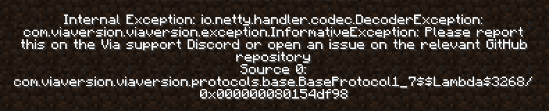 1.19.3. kicking from server · Issue #3258 · ViaVersion/ViaVersion · GitHub