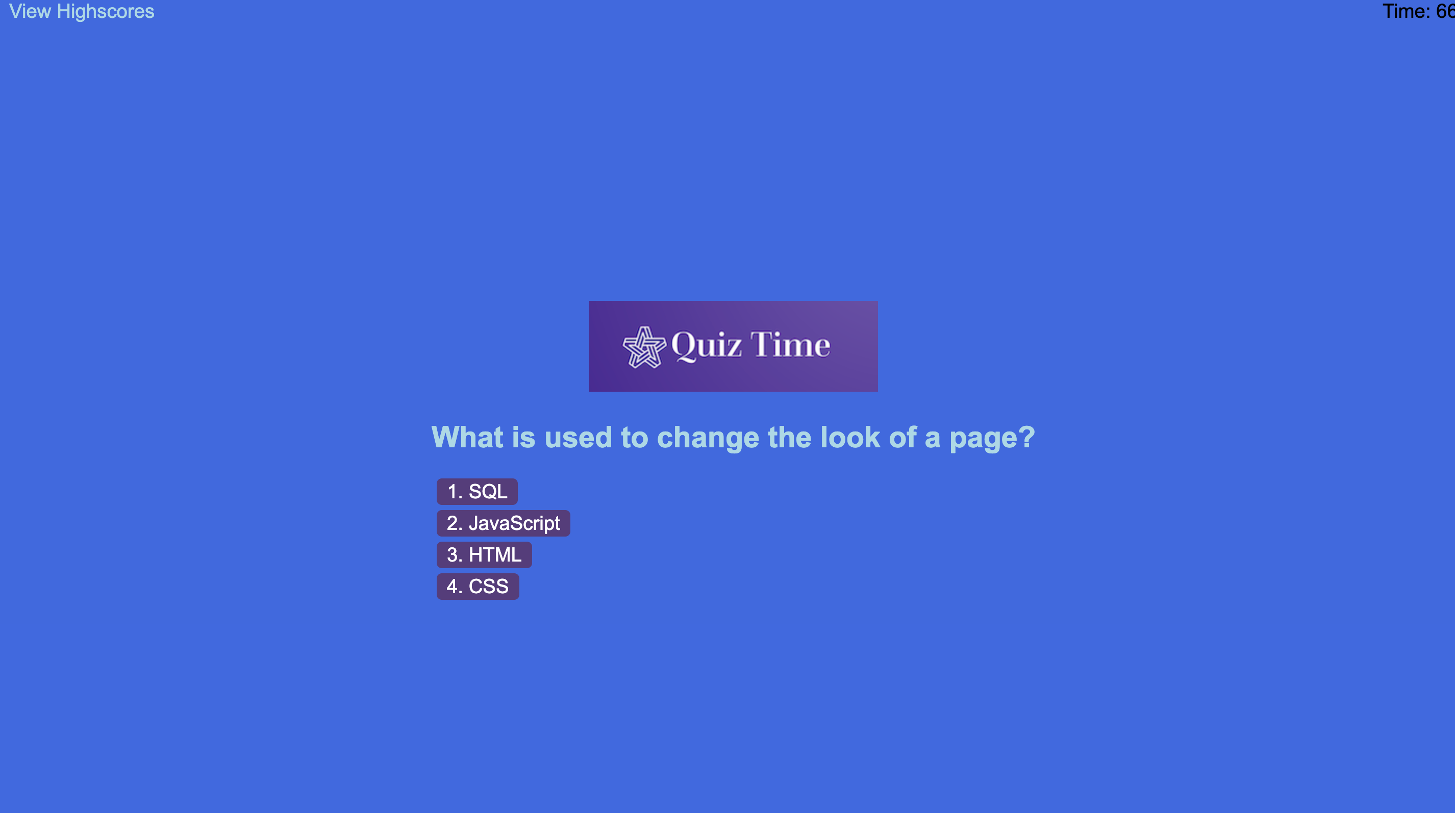GitHub - FadumaD/CodeQuiz-4