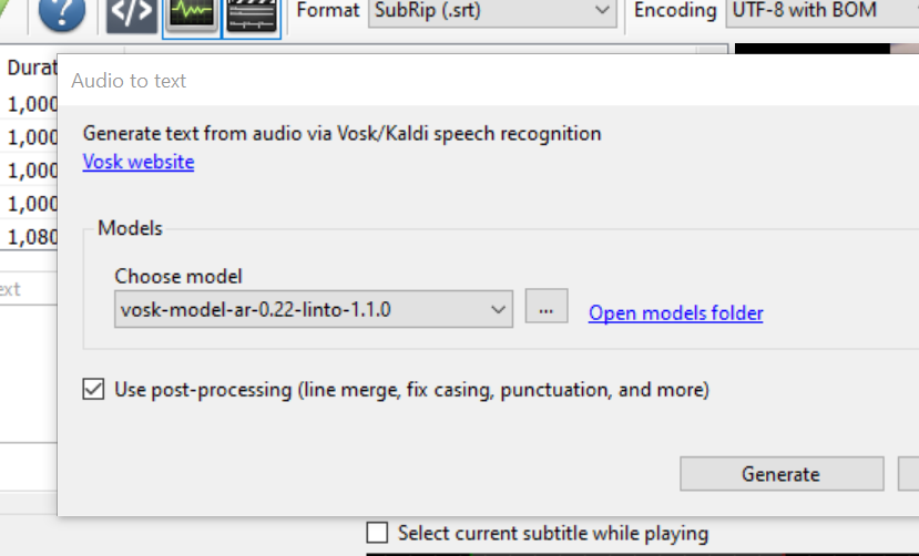 Arabic Model vosk-model-ar-0.22-linto-1.1.0 not working · Issue #1186 ...