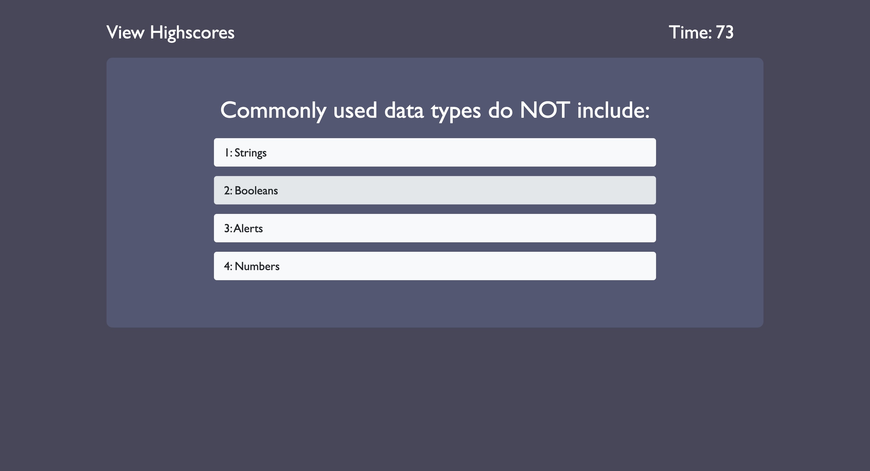 GitHub - pattersonhn/Coding-Quiz