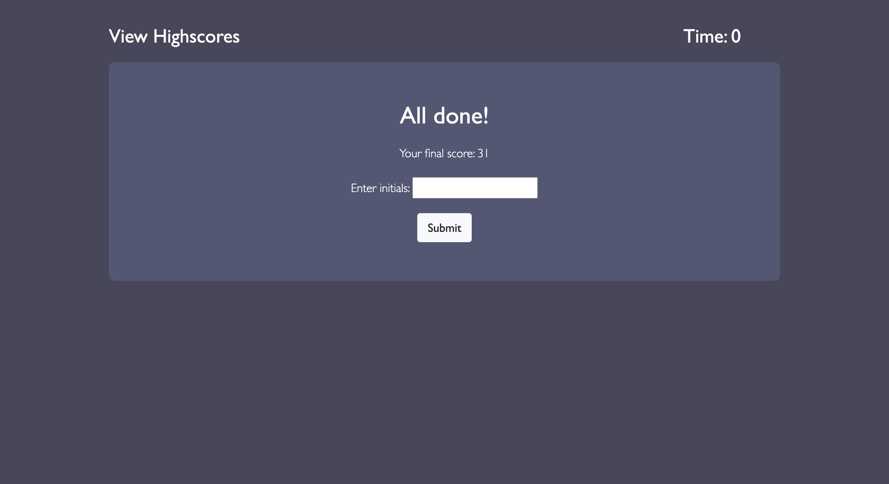 GitHub - pattersonhn/Coding-Quiz