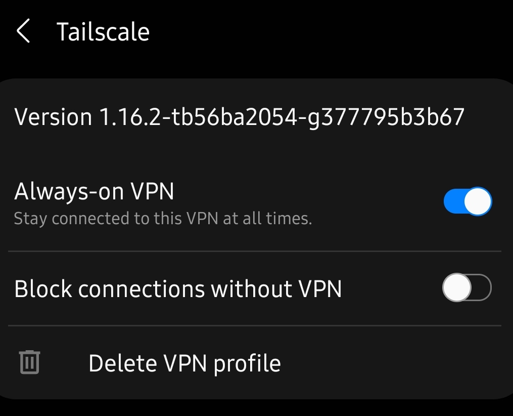 Internet connection gets lost after Android update · Issue #3379 · tailscale/tailscale · GitHub
