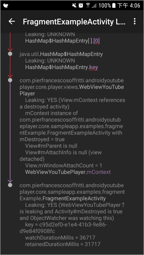 Memory not being released on destroying activity · Issue #459 ...