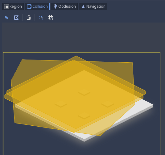 Tileset new editor -> Collision polygon becomes un-editable if you edit a region that is not ...