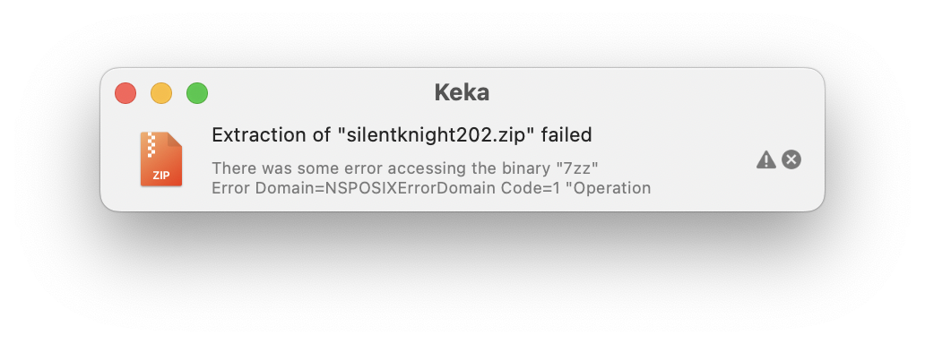 [BUG] Issue extracting ZIP file · Issue #1176 · aonez/Keka · GitHub