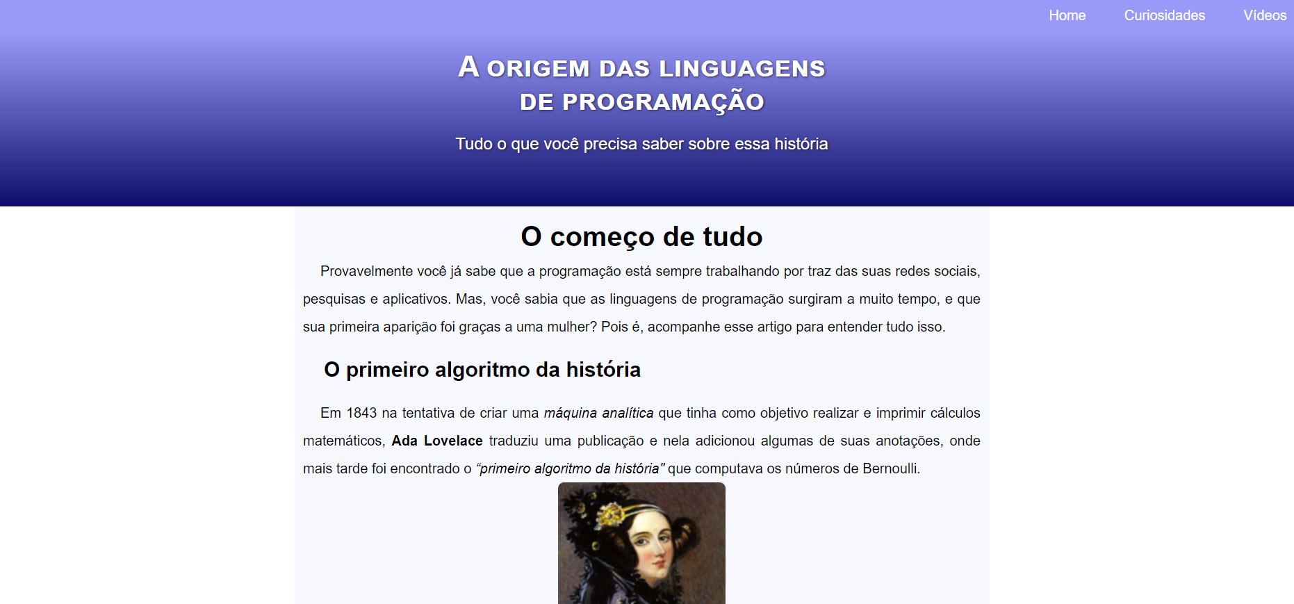 GitHub - ingrid-vidal/projeto-programing: Meu primeiro projeto completamente sozinha.