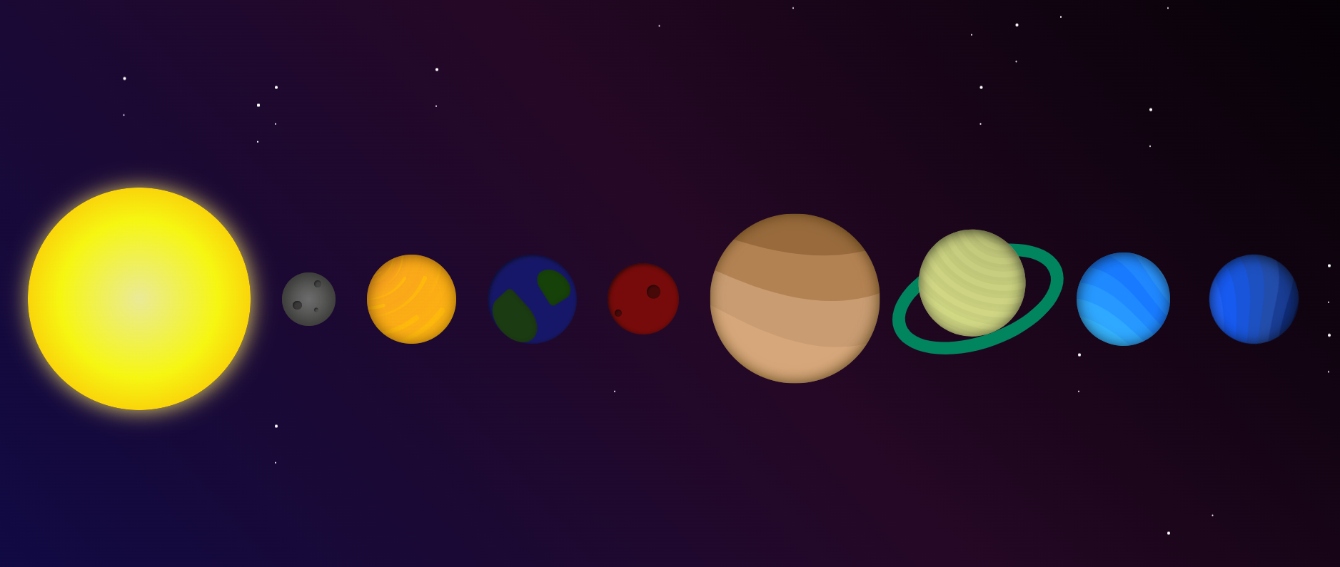 GitHub - ingrid-vidal/sistema-solar-2D: Treinando mexer com formas e posilões