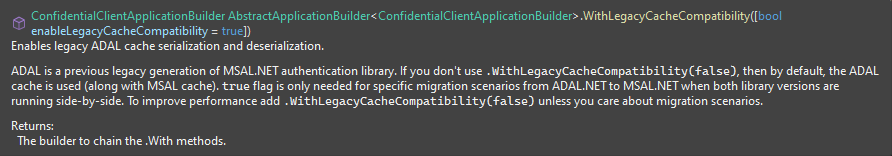 [Feature Request] FunctionApp calls will be impossible if MSAL serialized cache token is ...