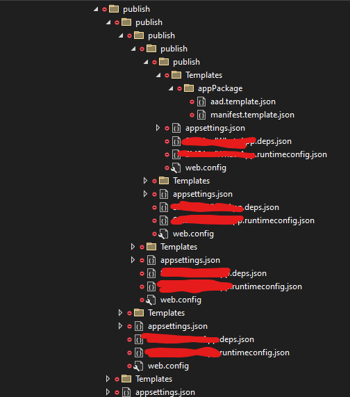 publishing keeps making subdirectories. · Issue #8405 · OfficeDev/microsoft-365-agents-toolkit ...