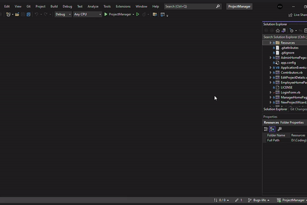 GitHub - GiriSrfg/Project-Manager: A Desktop based Project managing ...