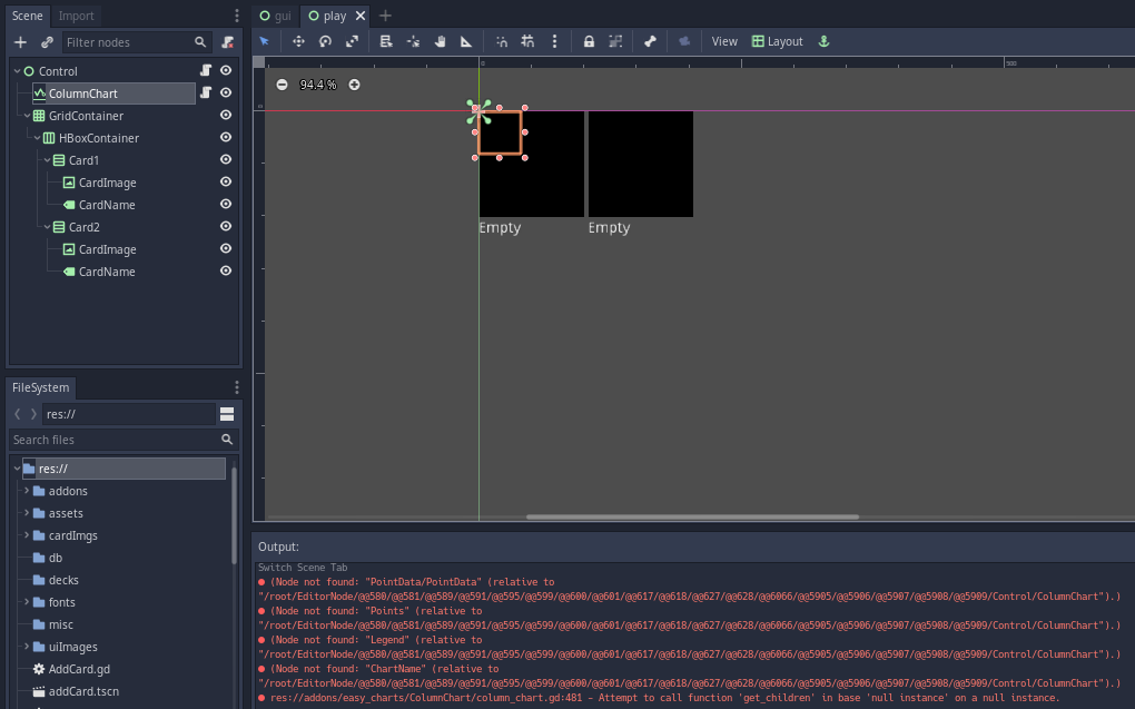 Bug Node Not Found · Issue 52 · Fenix Hubgodot Engineeasy Charts · Github