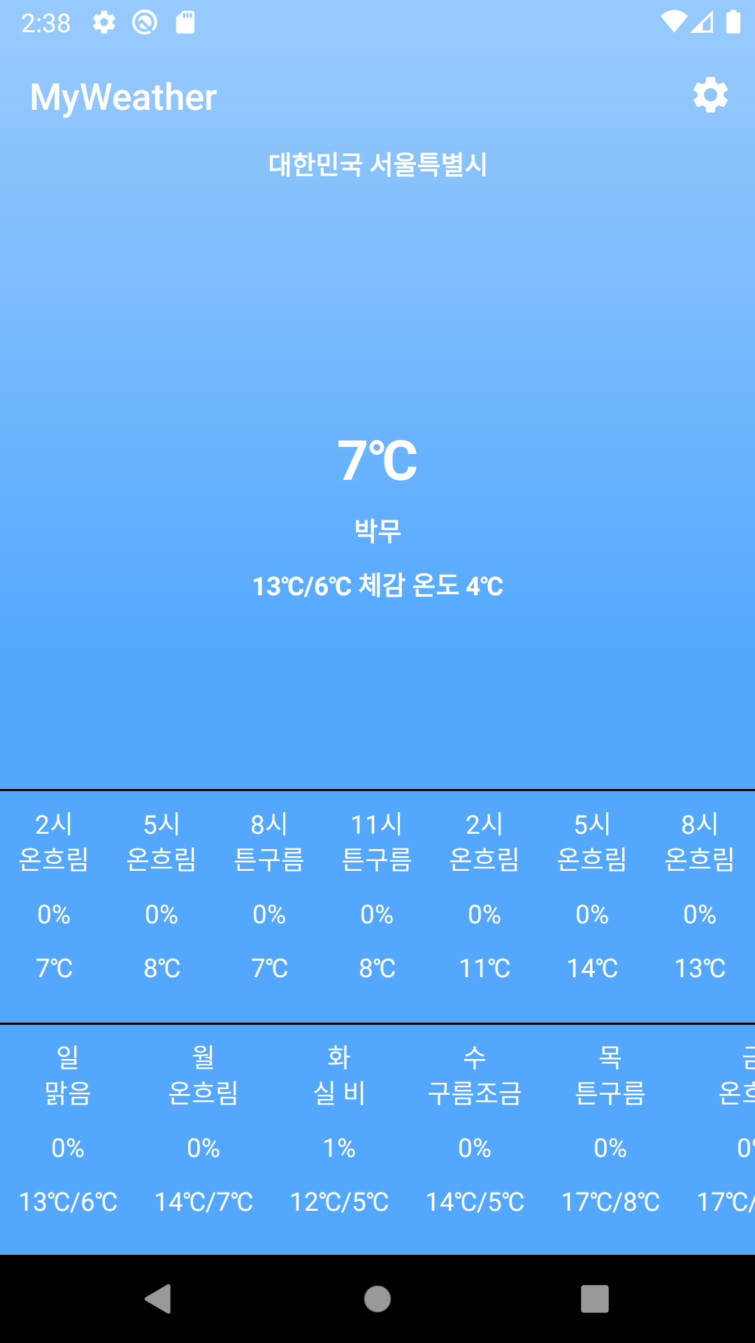 GitHub - myeongjinkim/MyWeather