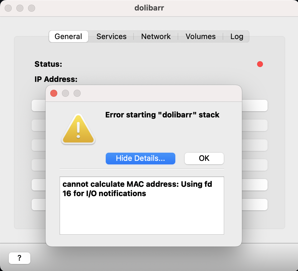 [Dolibarr] BITNAMI DOLIBARR STACK NOT OPENING AFTER VENTURA UPGRADE · Issue #451 · bitnami/vms ...