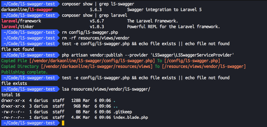 Config And View Files Cannot Be Published · Issue 125 · Darkaonline L5 Swagger · Github