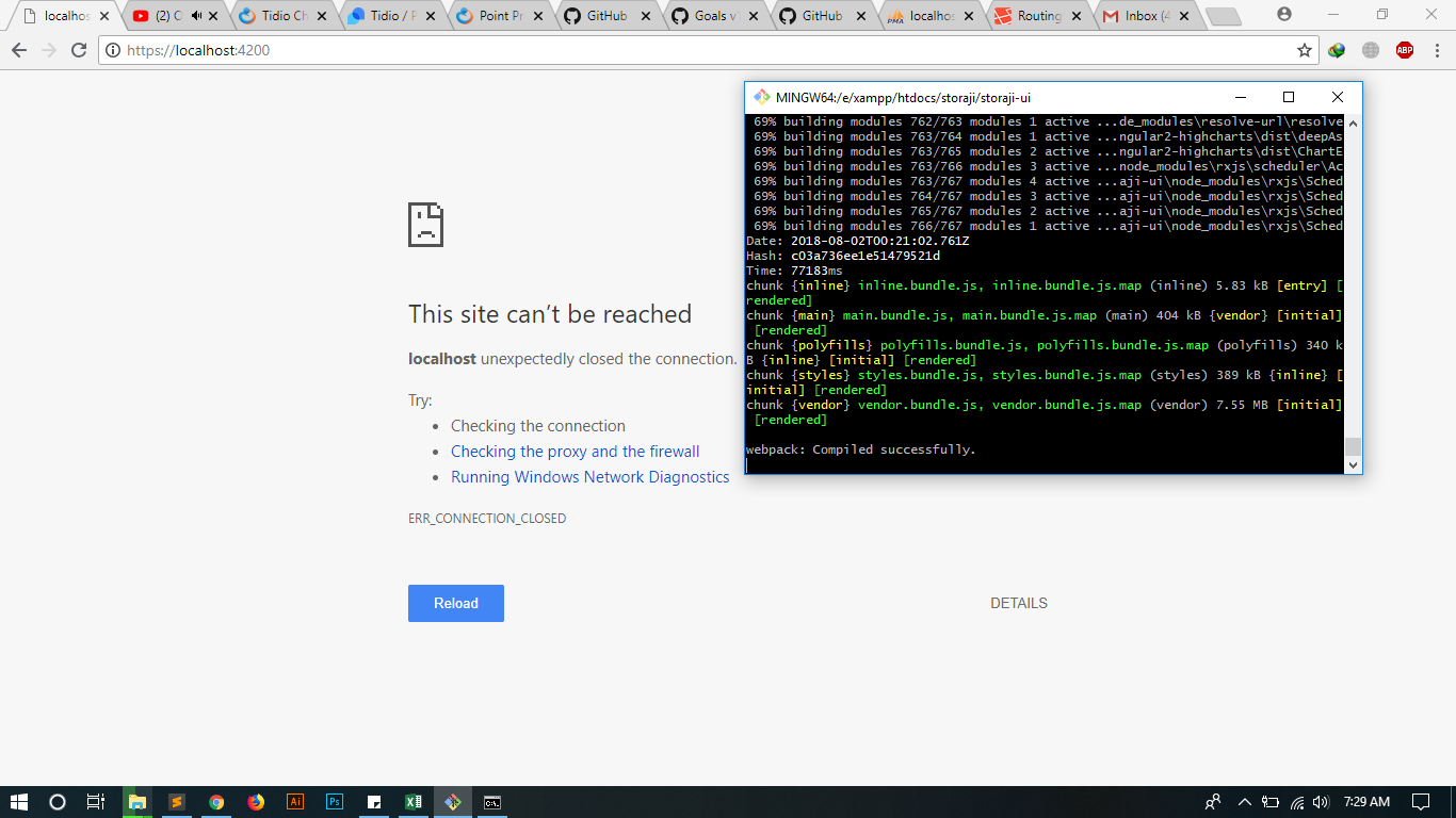 Cant open frontend Page · Issue #6 · IndomaximTechID/storaji-ui · GitHub