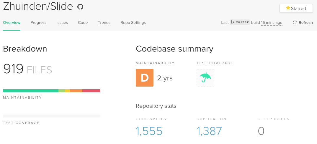 CodeClimate code analysis results · Issue #3033 · Haptic-Apps/Slide · GitHub