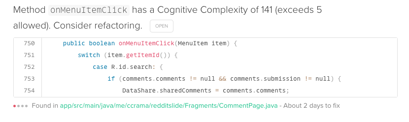 CodeClimate code analysis results · Issue #3033 · Haptic-Apps/Slide · GitHub