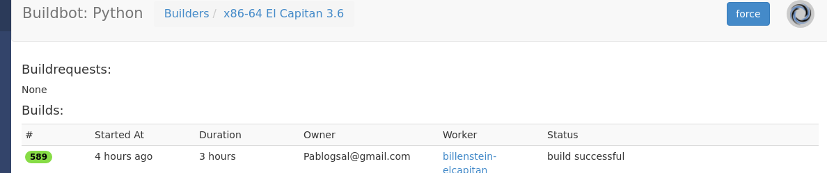Force scheduler schedules builds for all builders · Issue #66 · python/buildmaster-config · GitHub