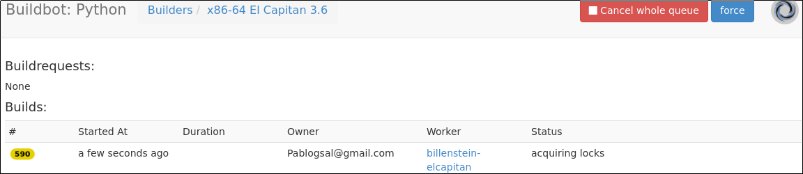 Force scheduler schedules builds for all builders · Issue #66 · python/buildmaster-config · GitHub