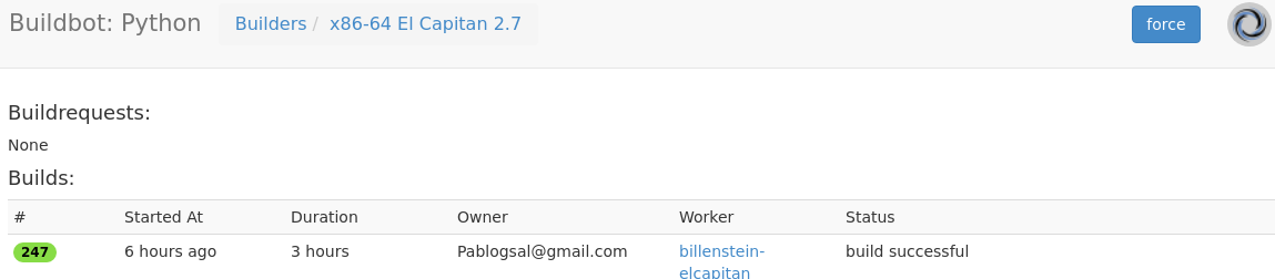 Force scheduler schedules builds for all builders · Issue #66 · python/buildmaster-config · GitHub