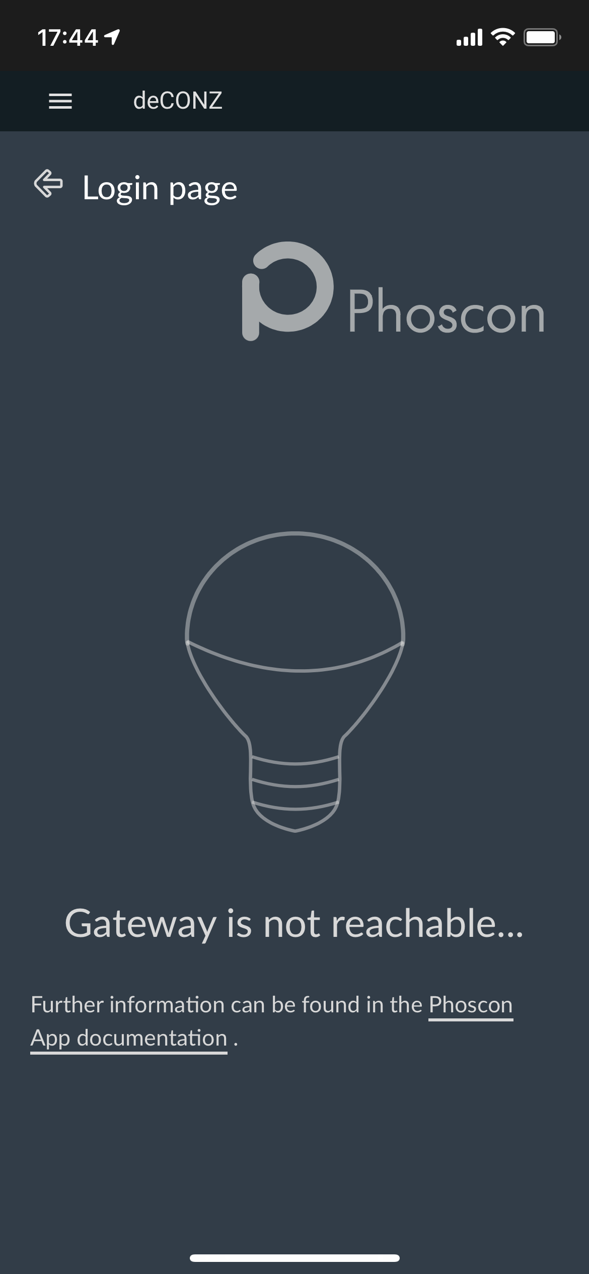 After upgrade to deCONZ 6.5 the phoscon web app does not work any more · Issue #1677 · home ...